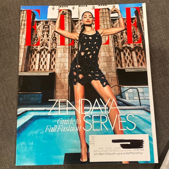 Elle | Other | Elle Magazine September 223 Zendaya Never Read Fashion ...